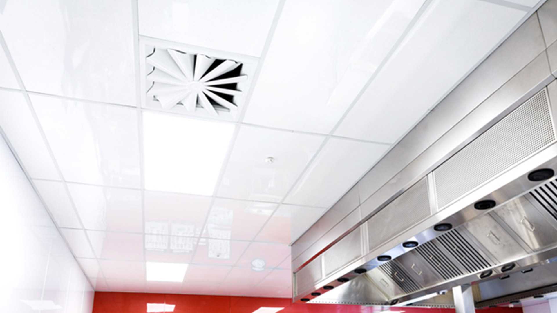 Suspended Ceiling Tiles For Commercial Kitchen | Shelly Lighting